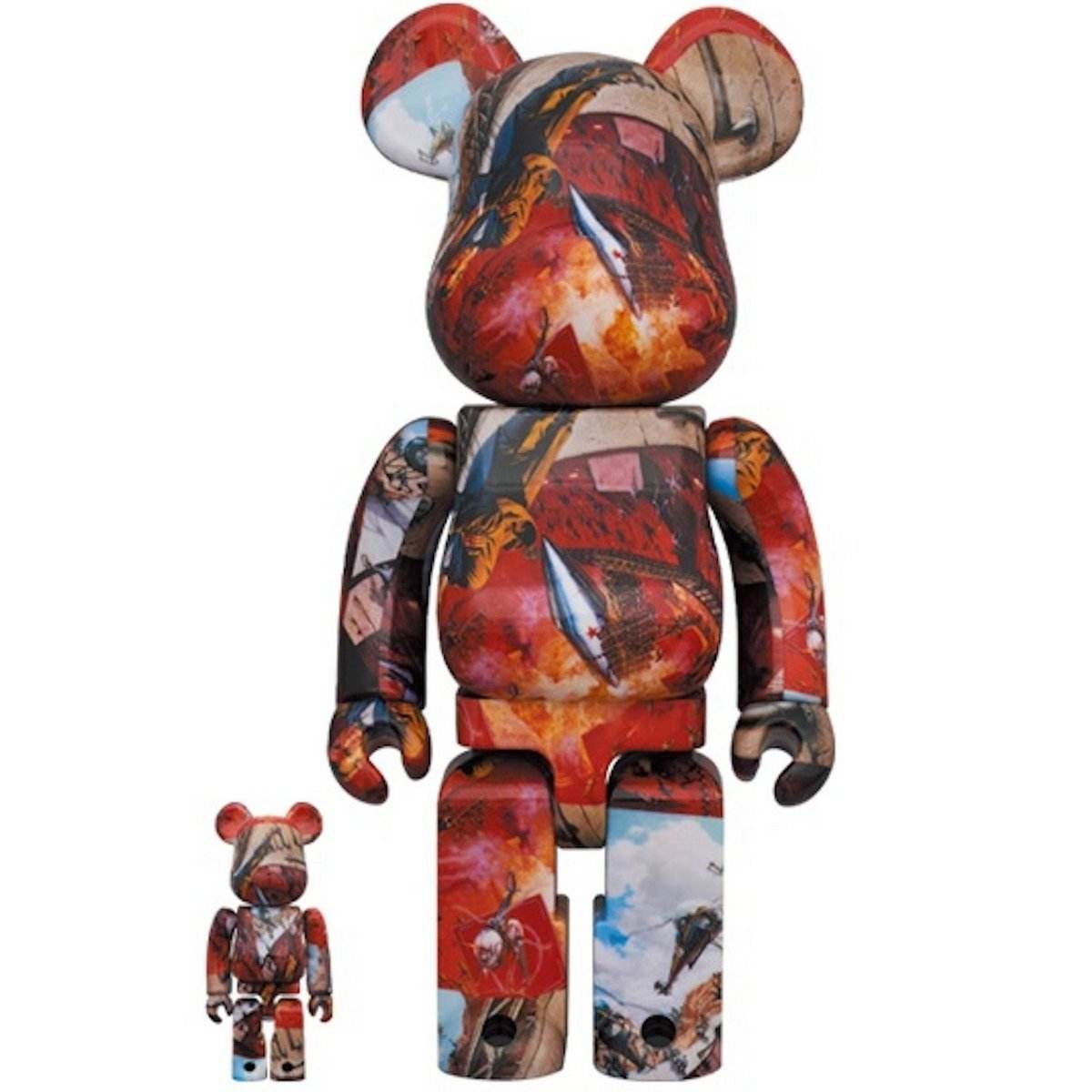 400% & 100% Bearbrick Set - You Only Live Twice från 007